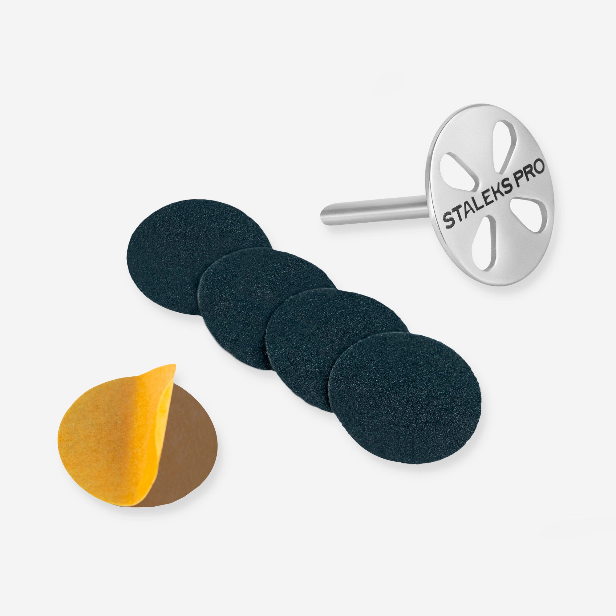 Podo Disc 20mm met 5 schuurelementjes – Dre Cosmetics